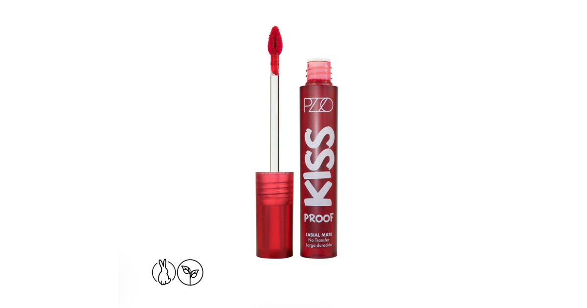 Labial Liquido Kiss Proof Intransferible Italian Red