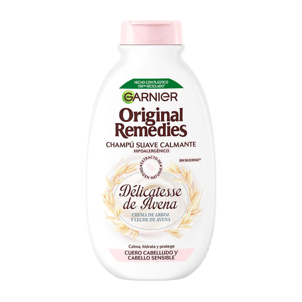 Shampoo Original Remedies - GARNIER DELICATESSE DE AVENAE...