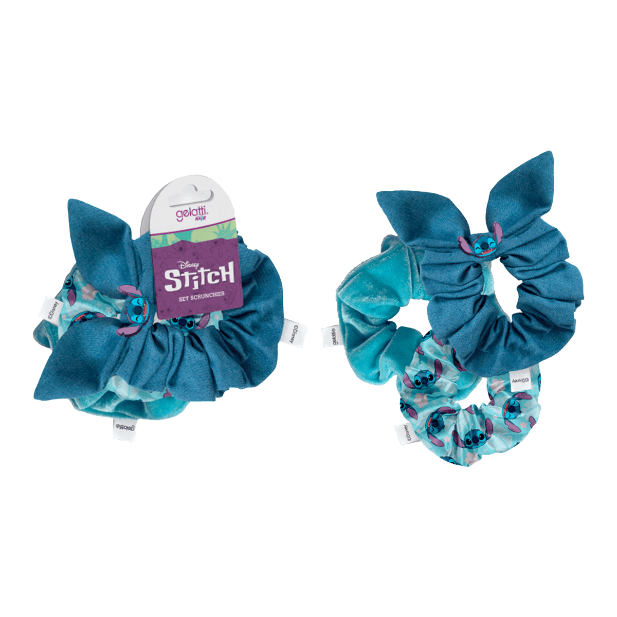Set X 3 Scrunchies de Stitch - GELATTI