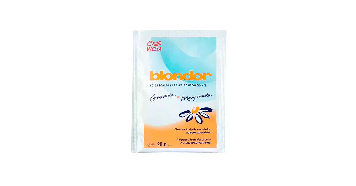 Polvo Decolorante Koleston Blondor Manzanilla 20 Grs - WELLA