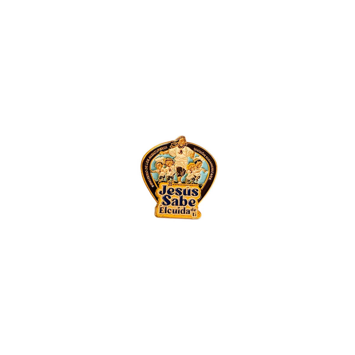 Pin Jesús sabe, el cuida de ti