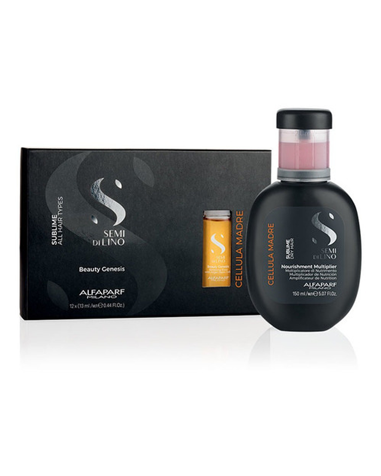 Kit Células Madres Alfaparf / 12 Ampollas + Nutrición