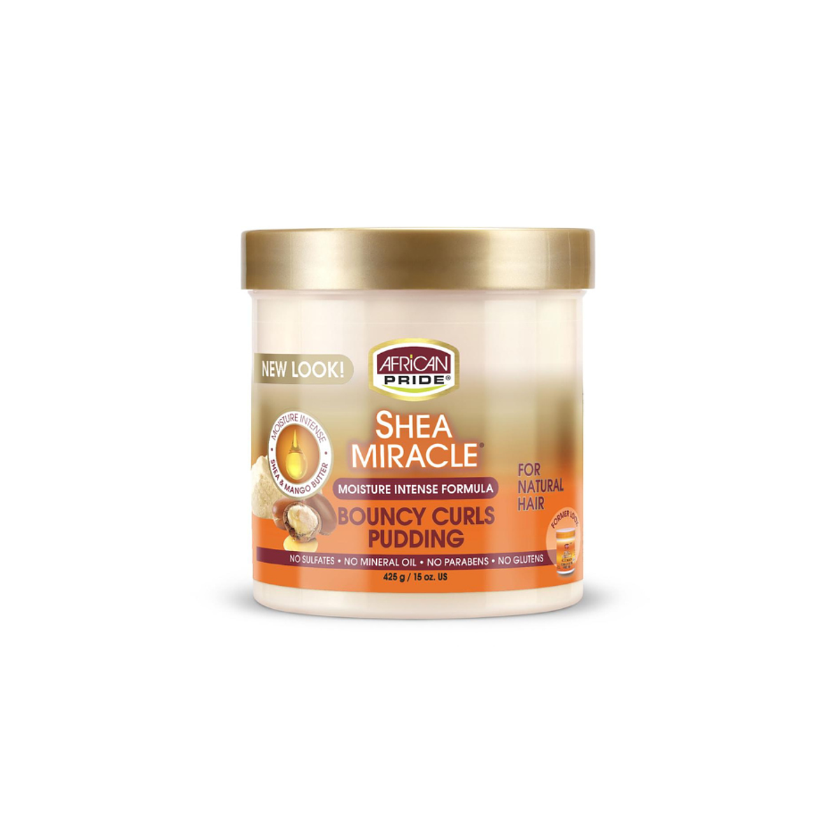 African Pride Bouncy Curls Pudding Shea Miracle