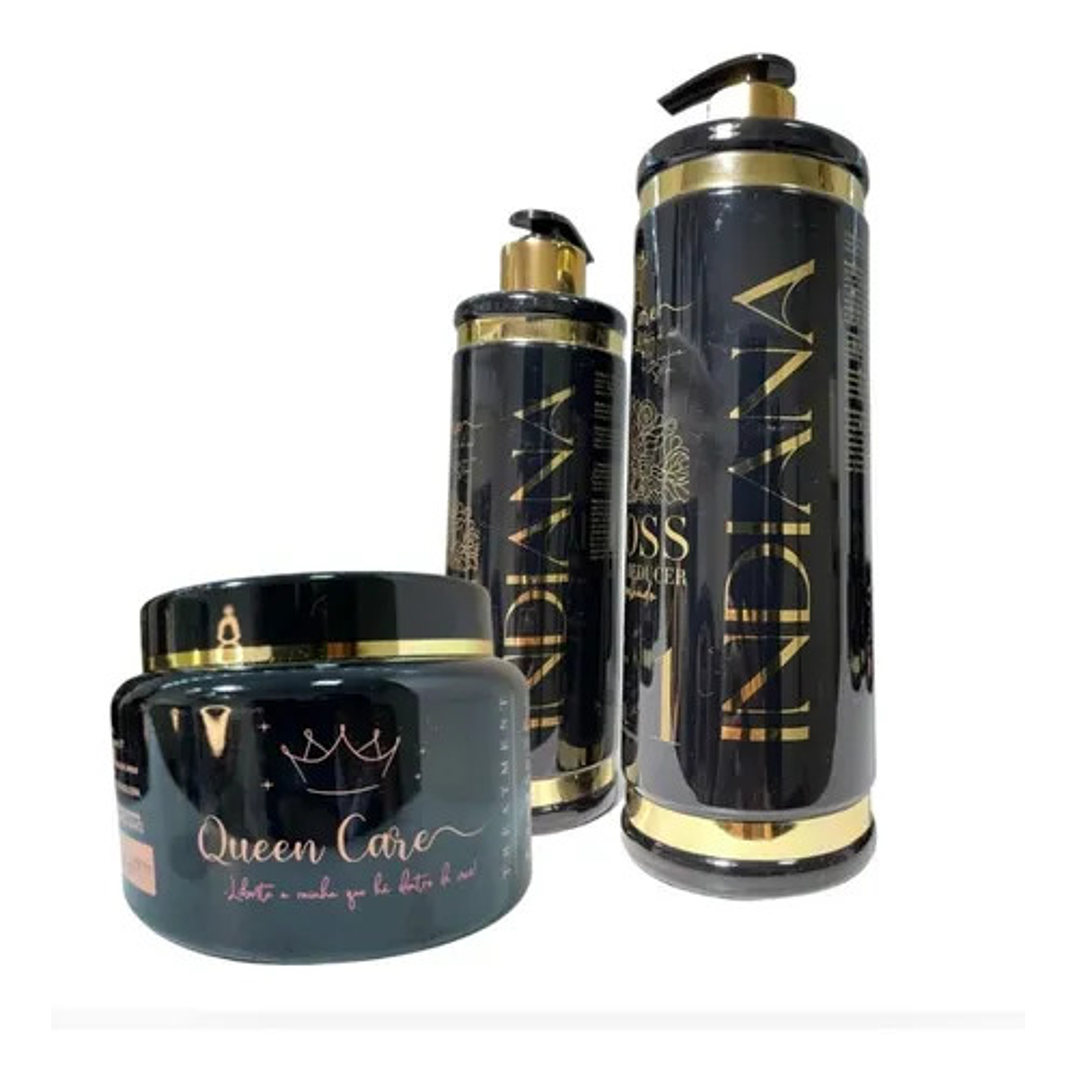 Donna Indiana Liso Hair Reducer Volume Nanoplasty Kit by