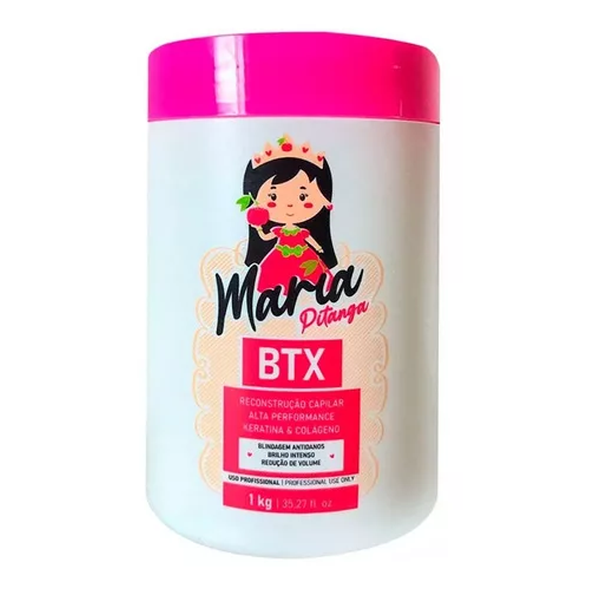 Royal Botox Capilar White Brilho Intenso Maria Pitanga 1000g