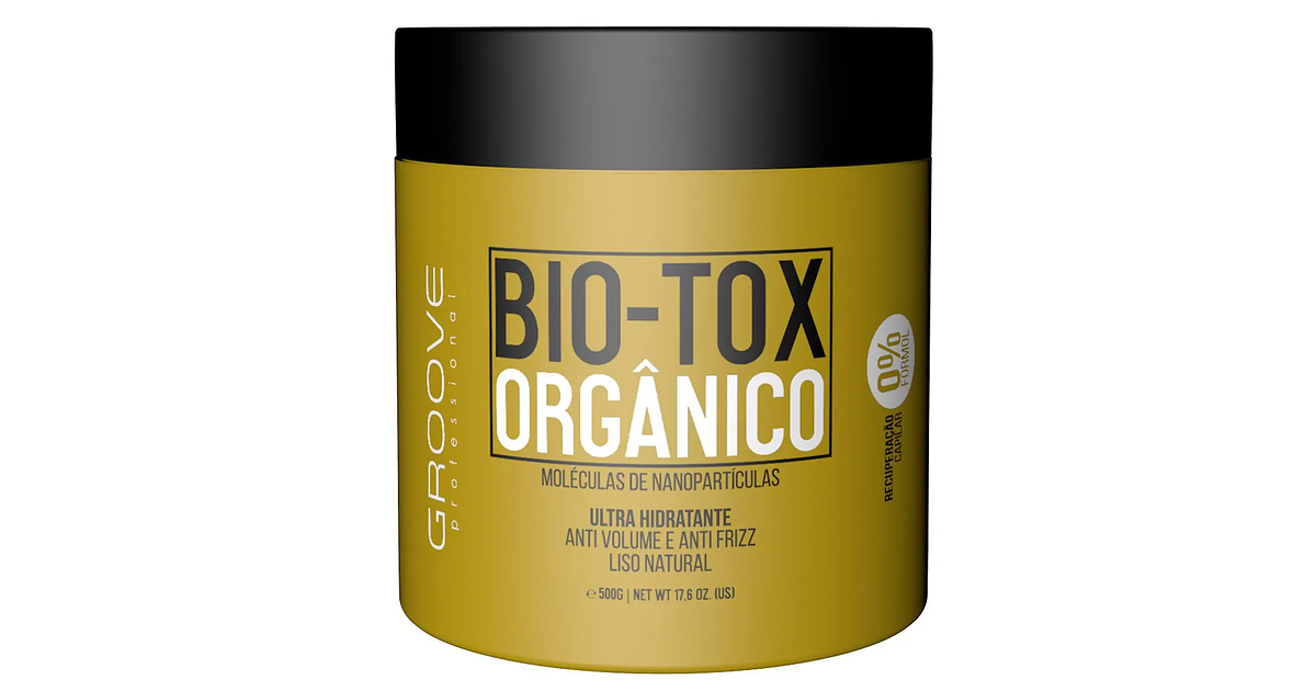 Botox Orgânico Bio-tox Groove Professional 500g