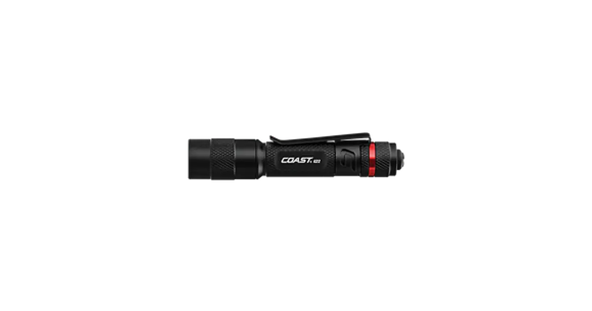 Linterna LED Coast G22: Compacta y Resistente para Uso Diari