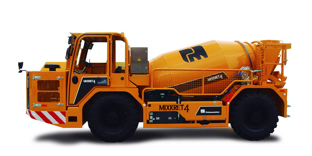 Camión Mixer Putzmeister – Bajo Perfil MIXKRET 4 | BEKA | Construyendo ...