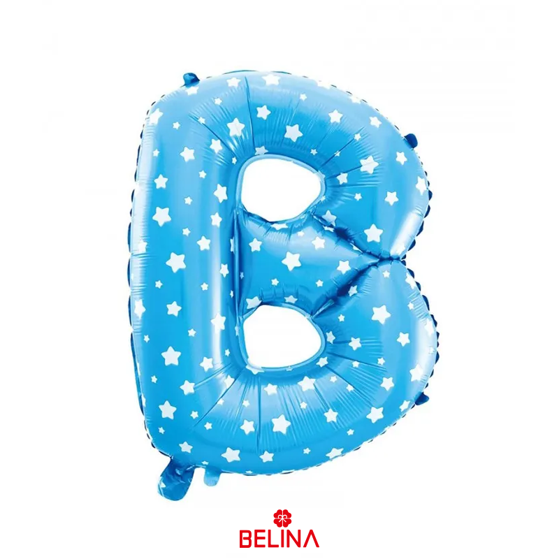 Globo Letra B Azul 16 Pulgadas - Belina Cotillón