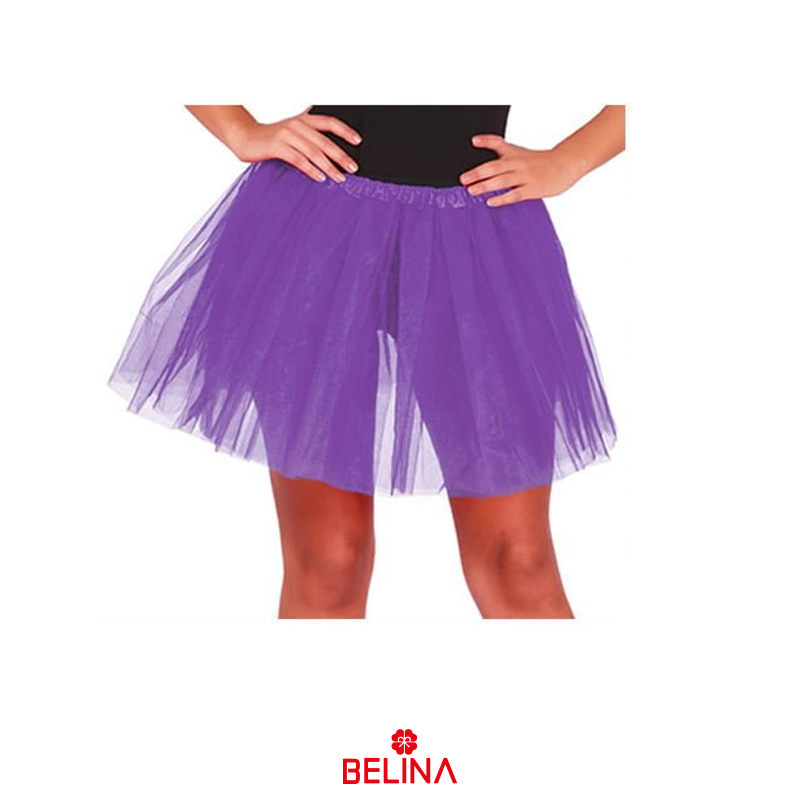Tutu 40cm Morado - Belina Cotillón