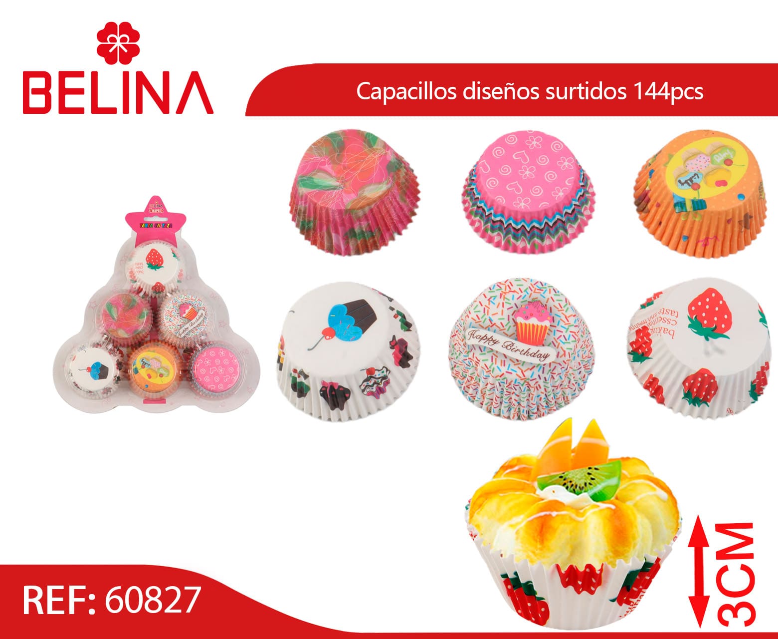 Capacillos diseños - Belina Cotillón