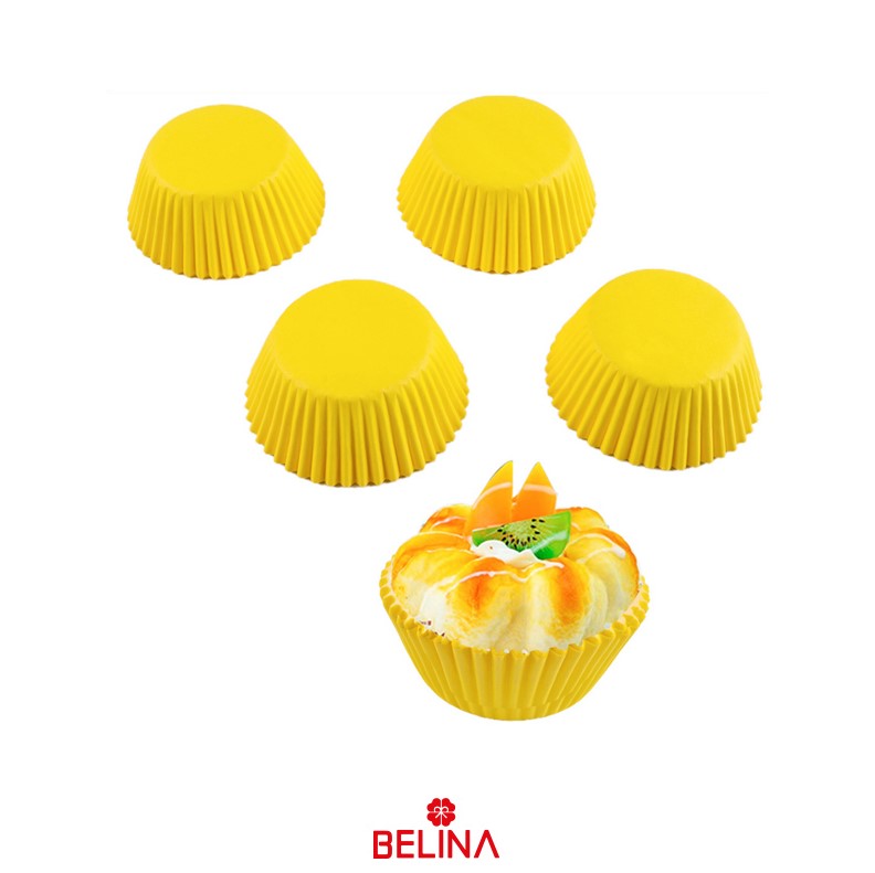 Capacillos color amarillo - Belina Cotillón