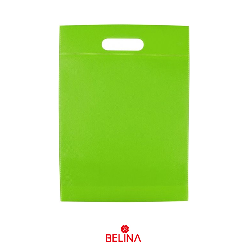 Bolsa ecológica verde 50 unidades 25x35cm