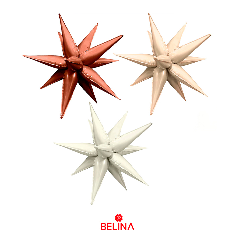 Globo metalico estrella explosion 40 – Belina Cotillon