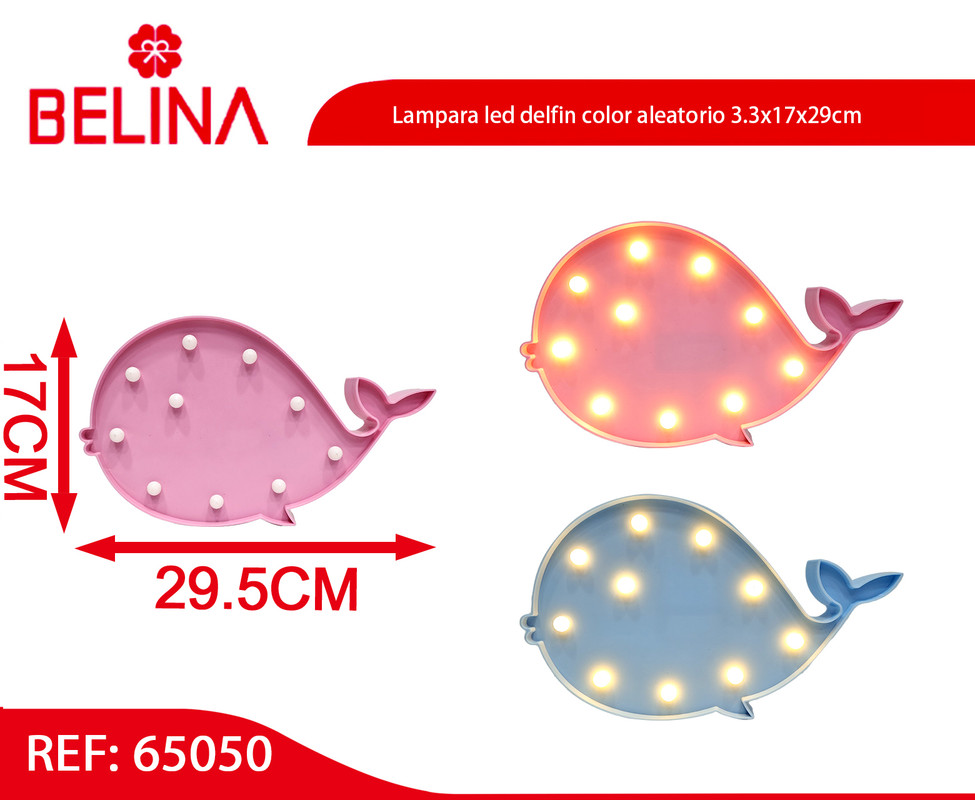 Lampara led delfin – Belina Cotillon