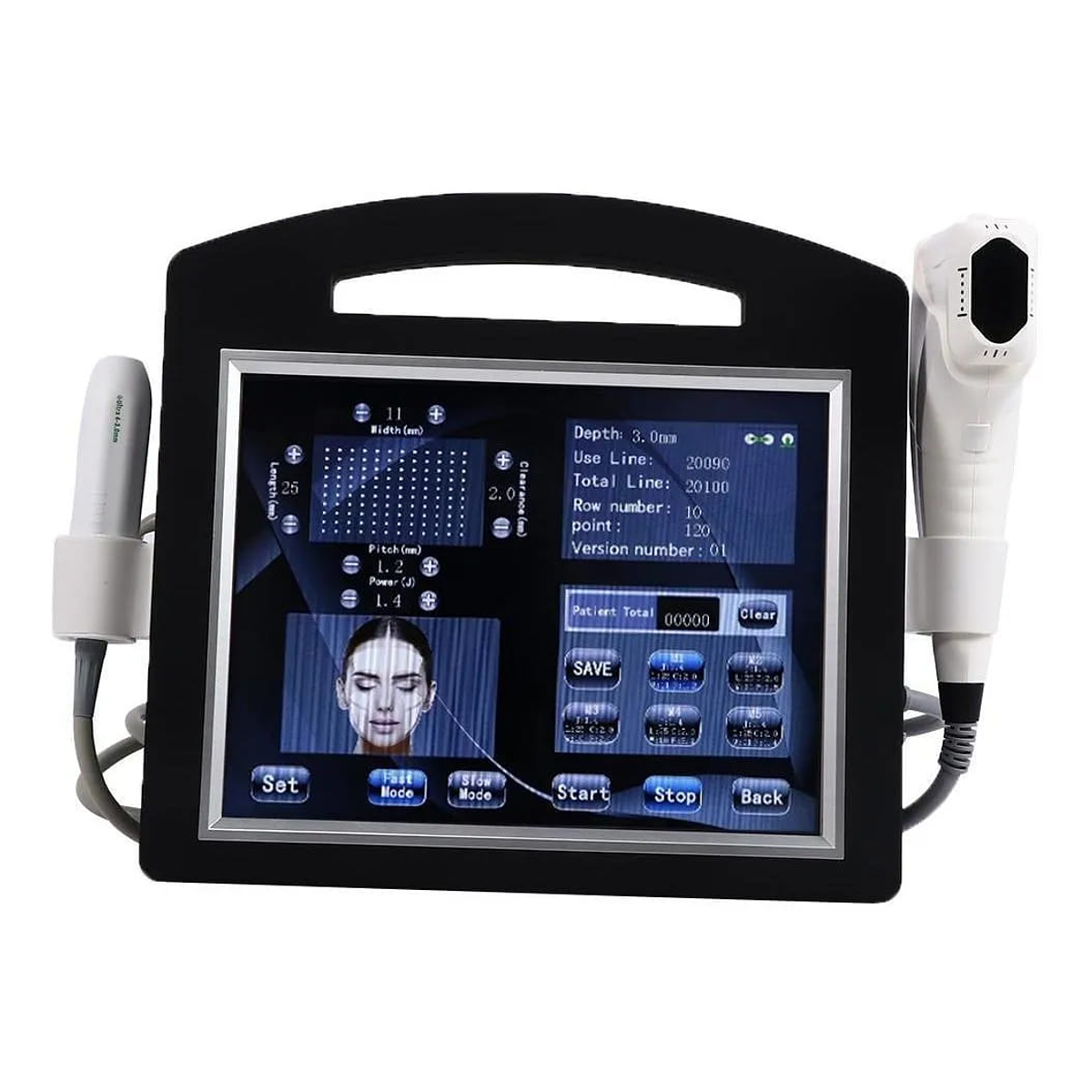 Equipo HIFU 4D - 2 en 1 Facial y Corporal