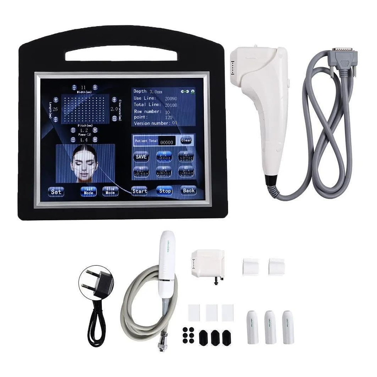 Equipo HIFU 4D - 2 en 1 Facial y Corporal