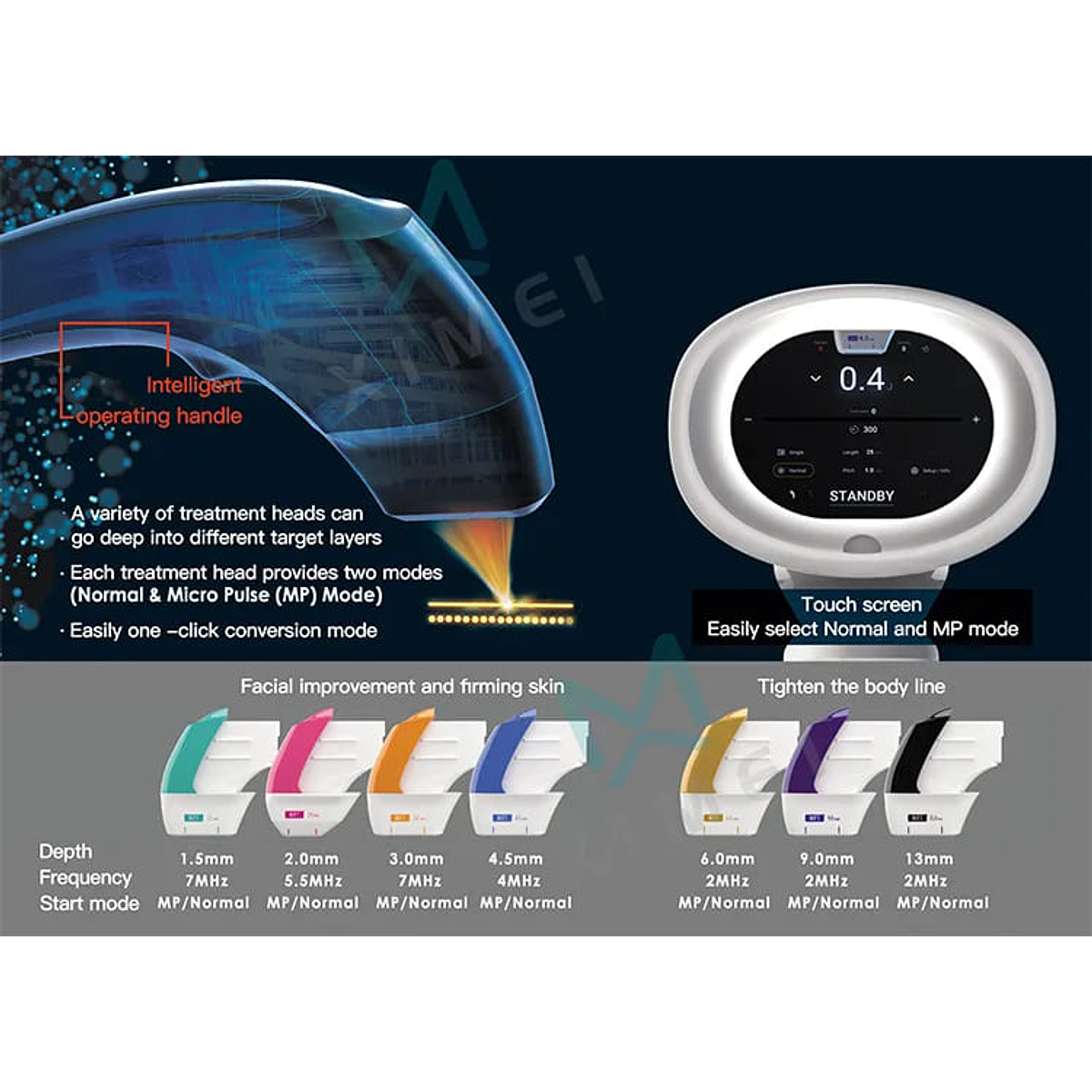 HIFU 12D MPT VERTICAL