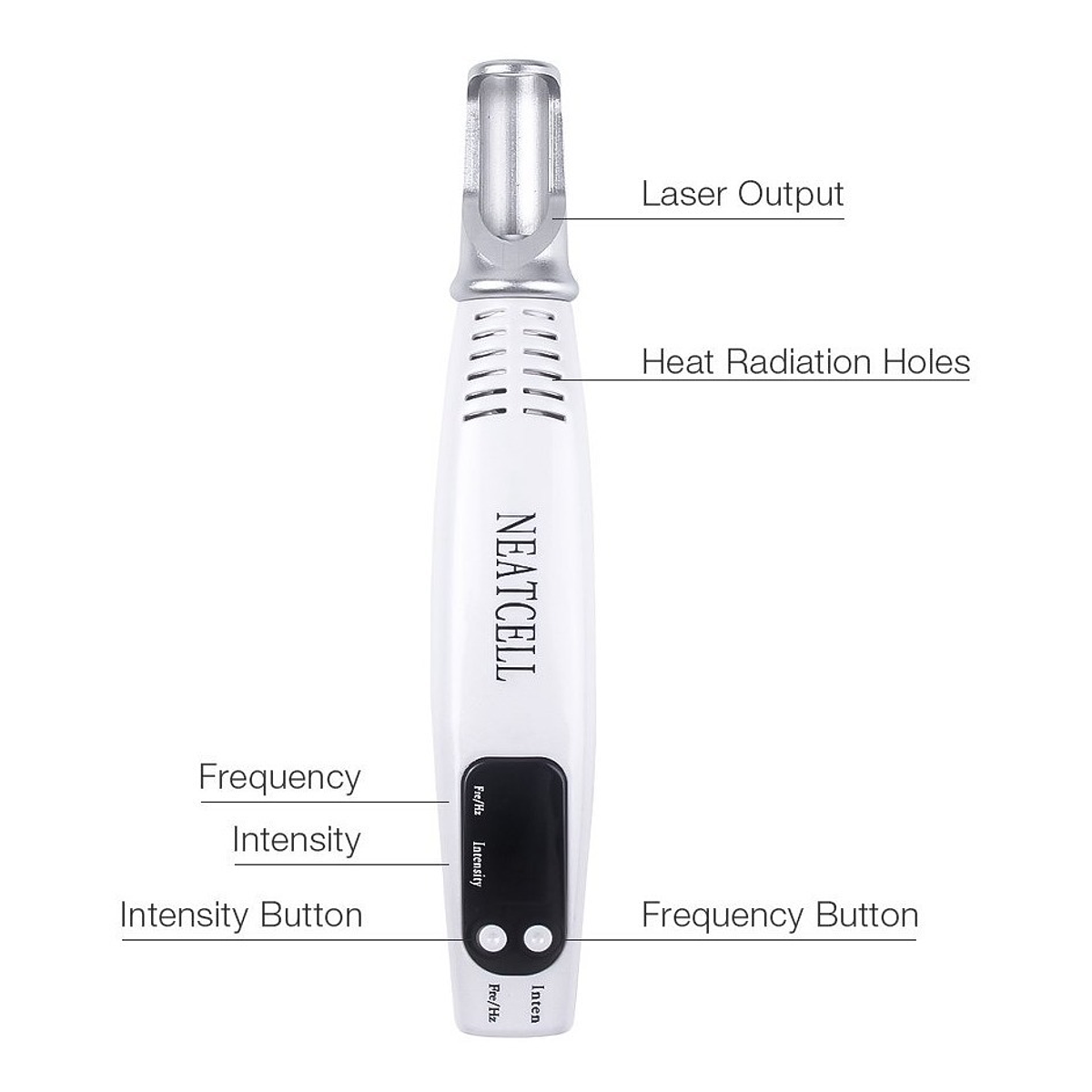 Lápiz láser picosegundo terapia de luz Azul