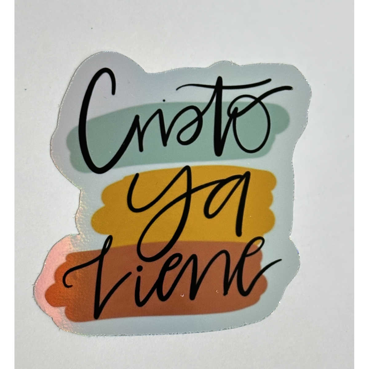 Sticker Cristo ya viene