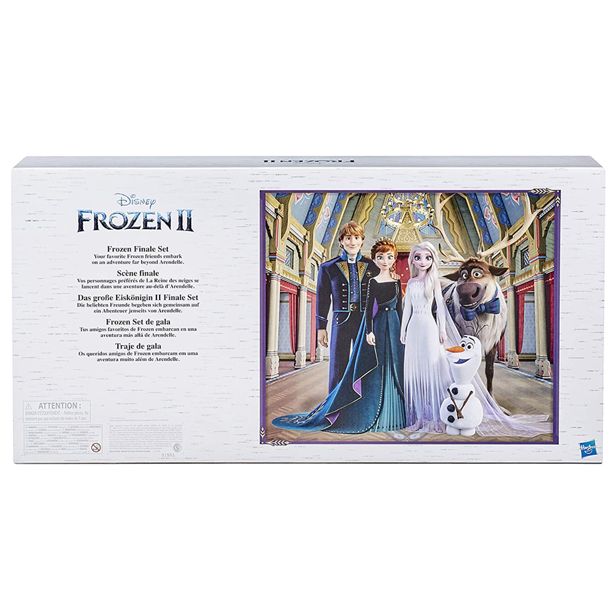 Figuras Frozen 2 Deluxe Finale 5 Pack Hasbro F1543