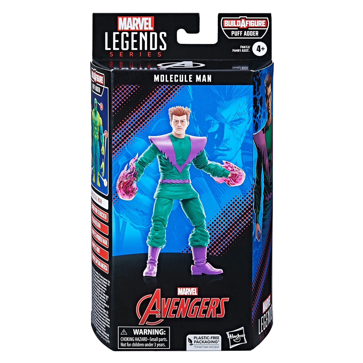 Figura Fan Marvel Legends Series Molecule Man F6612