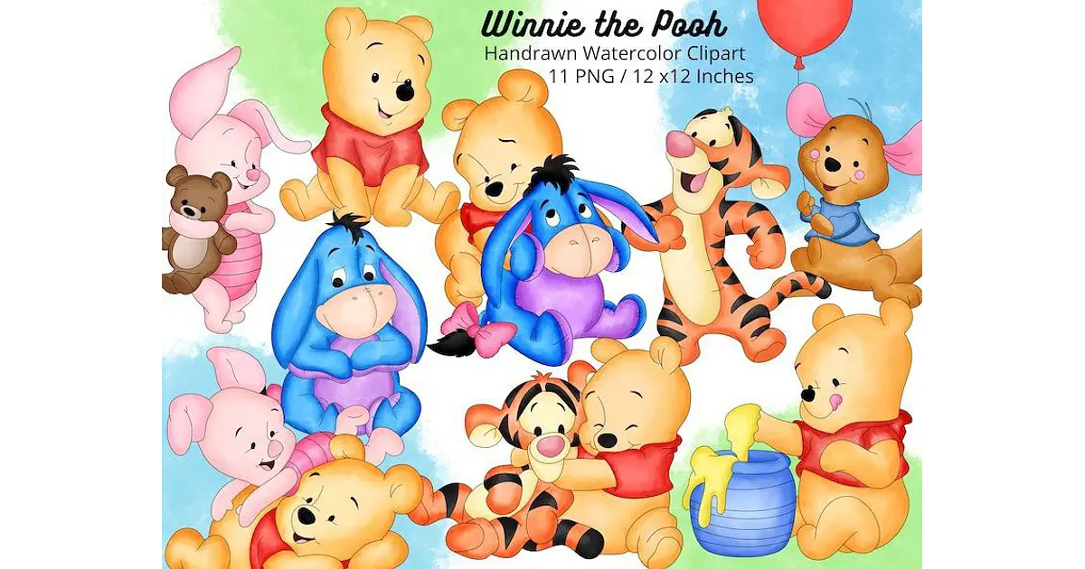 Kit Digital Ursinho Pooh