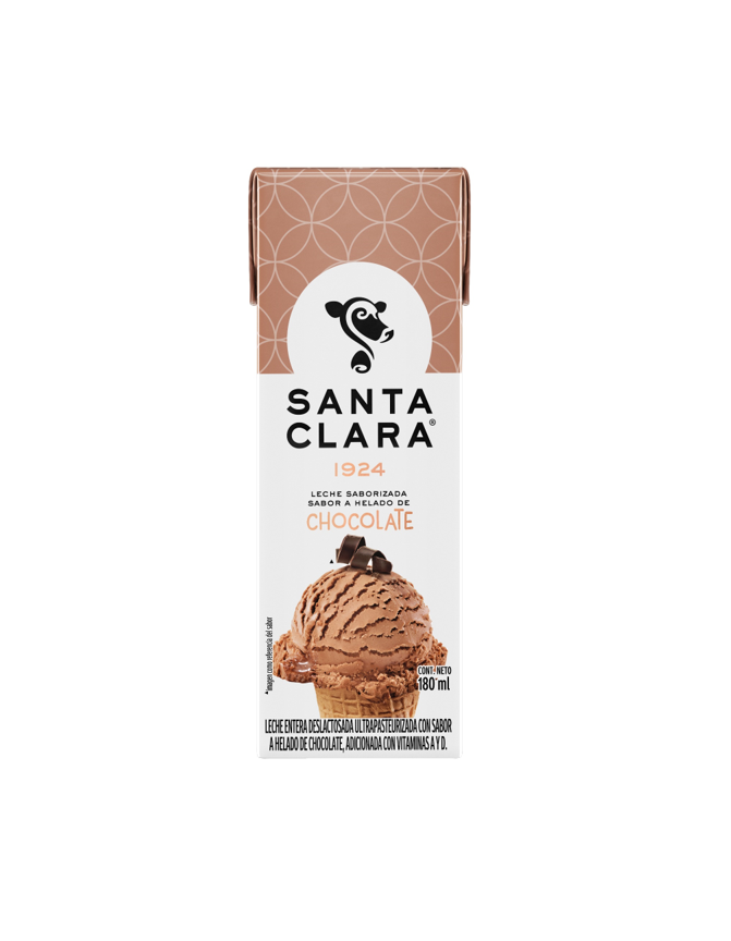 Santa Clara Chocolate 180ml 4P