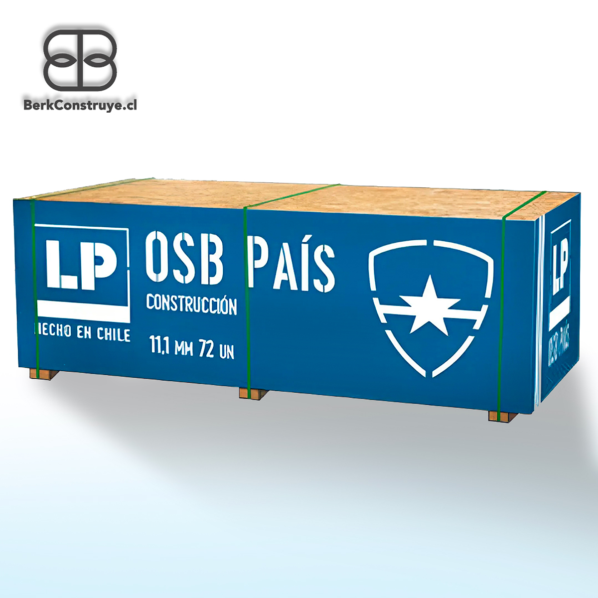 OSB 11,1mm LP PAÍS (Pallet 72 Uni)