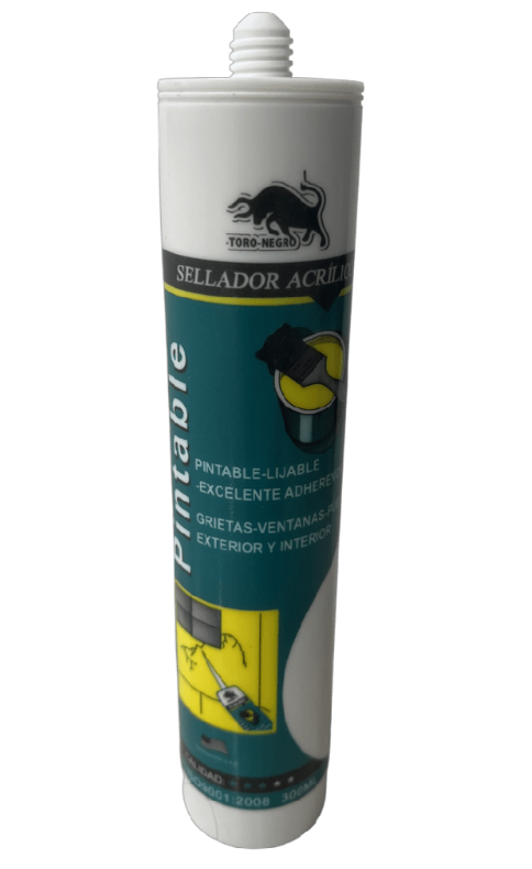 Silicona Acrilica Blanca Pintable Caja 24 unidades