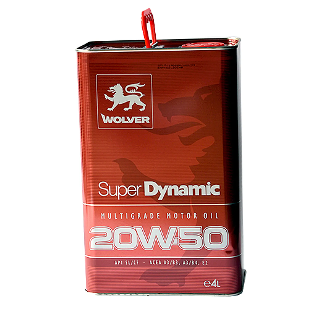 WOLVER SuperDynamic 20W50 4LTS