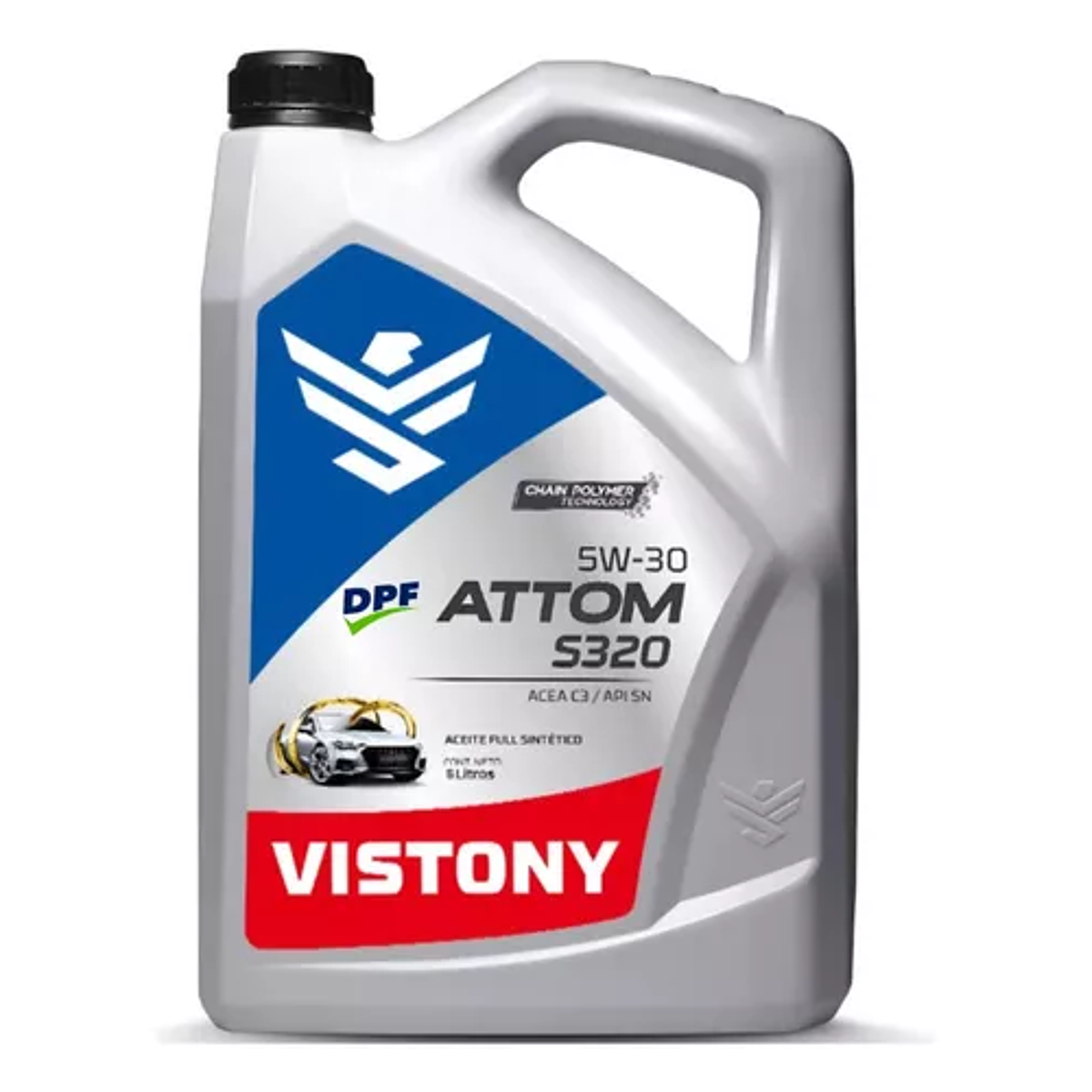 Vistony 5W30 Full Sintetico Attoom Dpf S320 5LT