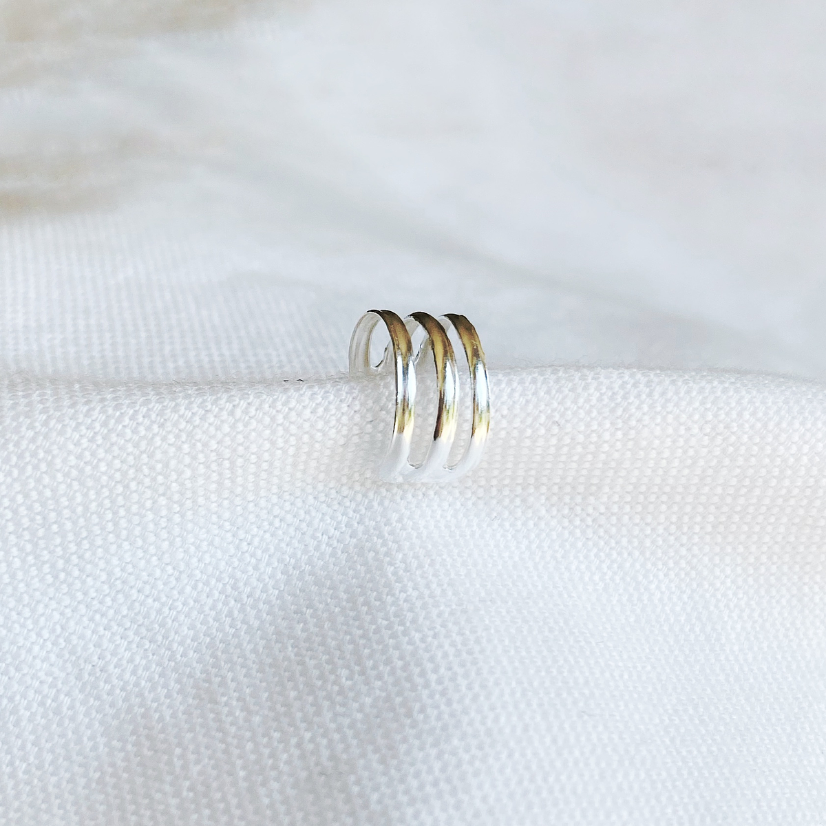 Ear Cuffs Tres líneas