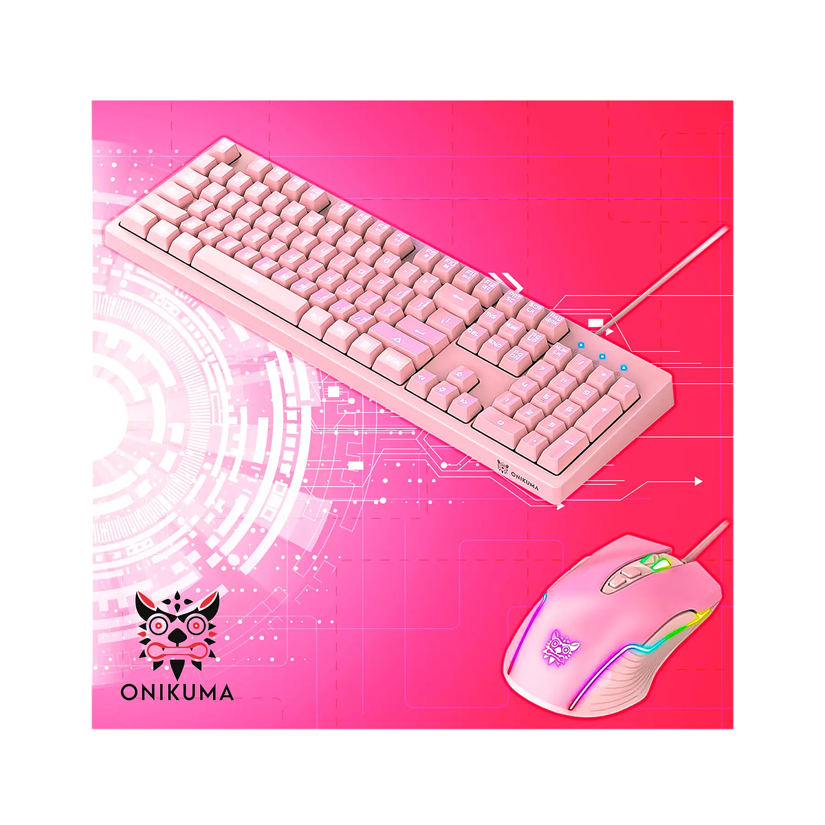 Teclado + Mouse Gamer Onikuma | Bhagatty