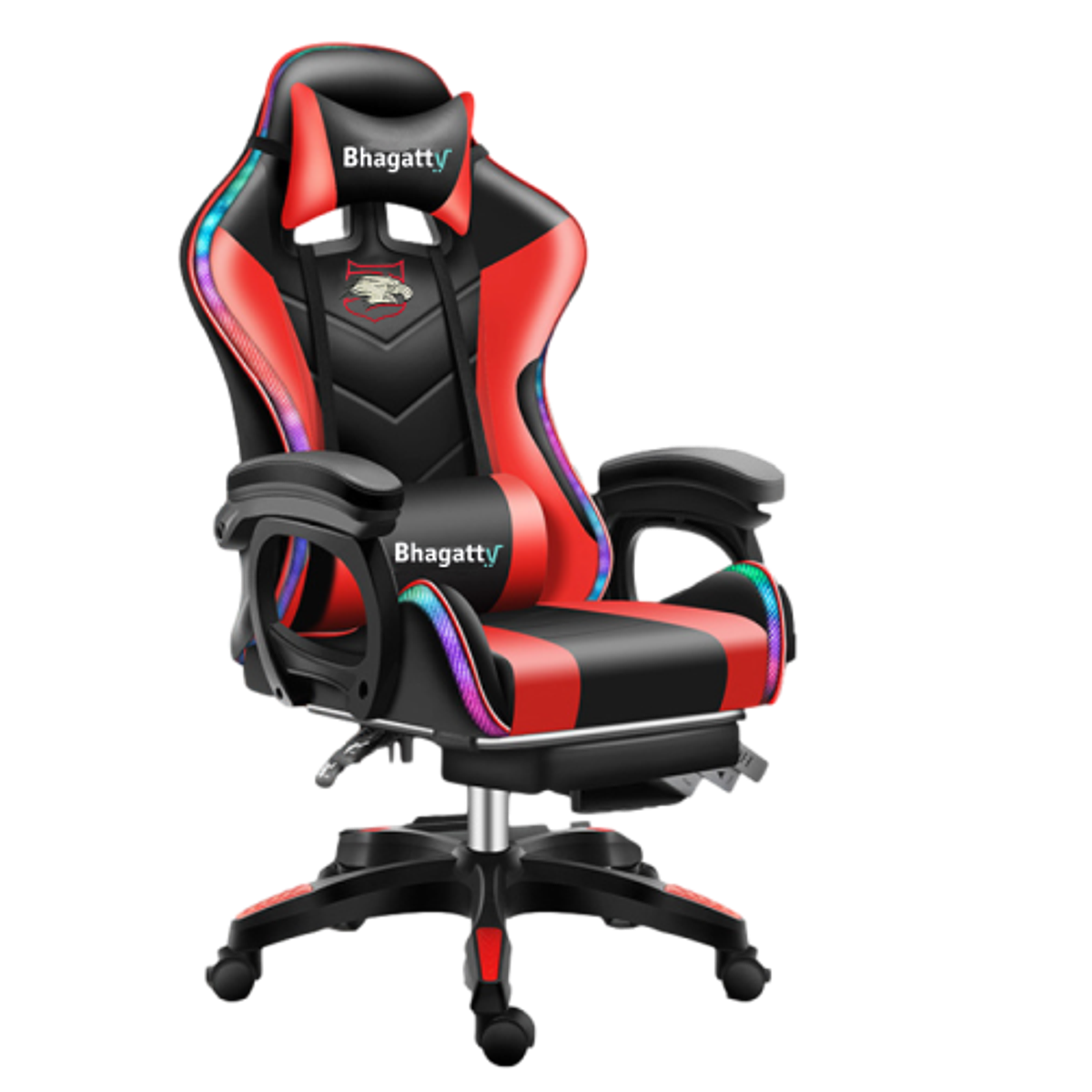 Silla Gamer Bhagatty Luces Led