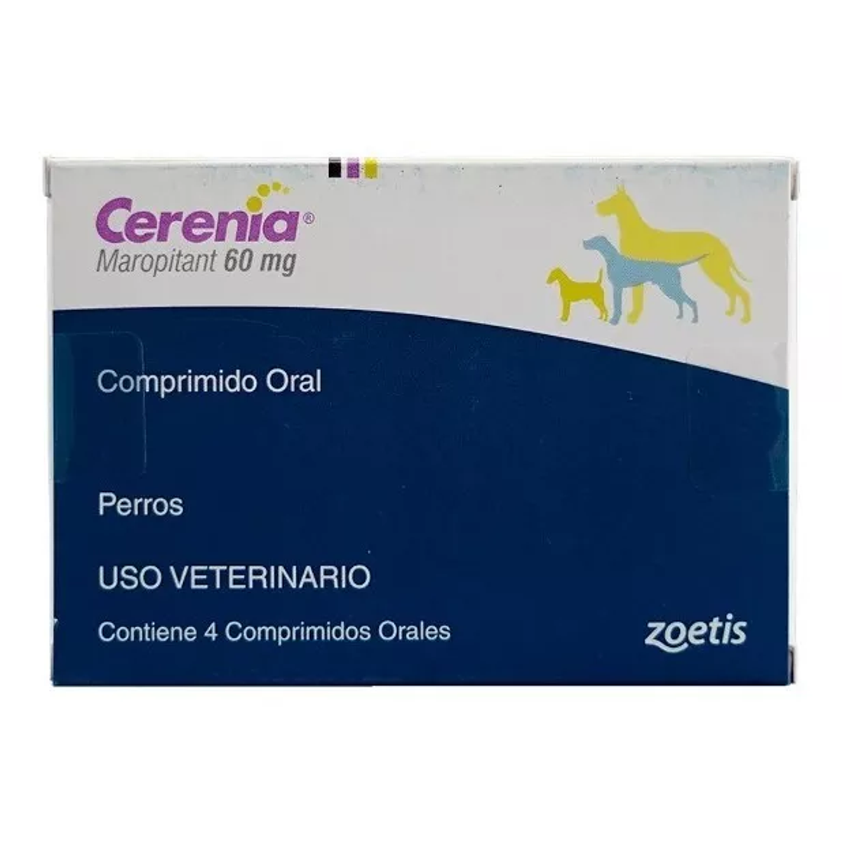 CERENIA 60mg Perros 4 Comprimidos