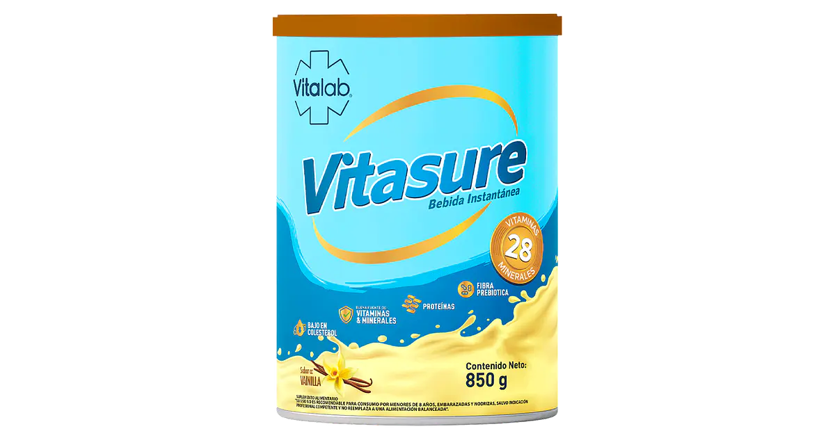 SUPLEMENTO VITASURE VAINILLA 850G