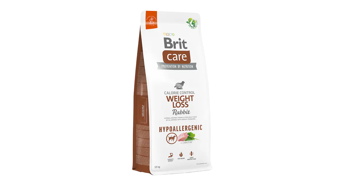 Brit Care Dog Hypoallergenic Weight Loss Rabbit 12K