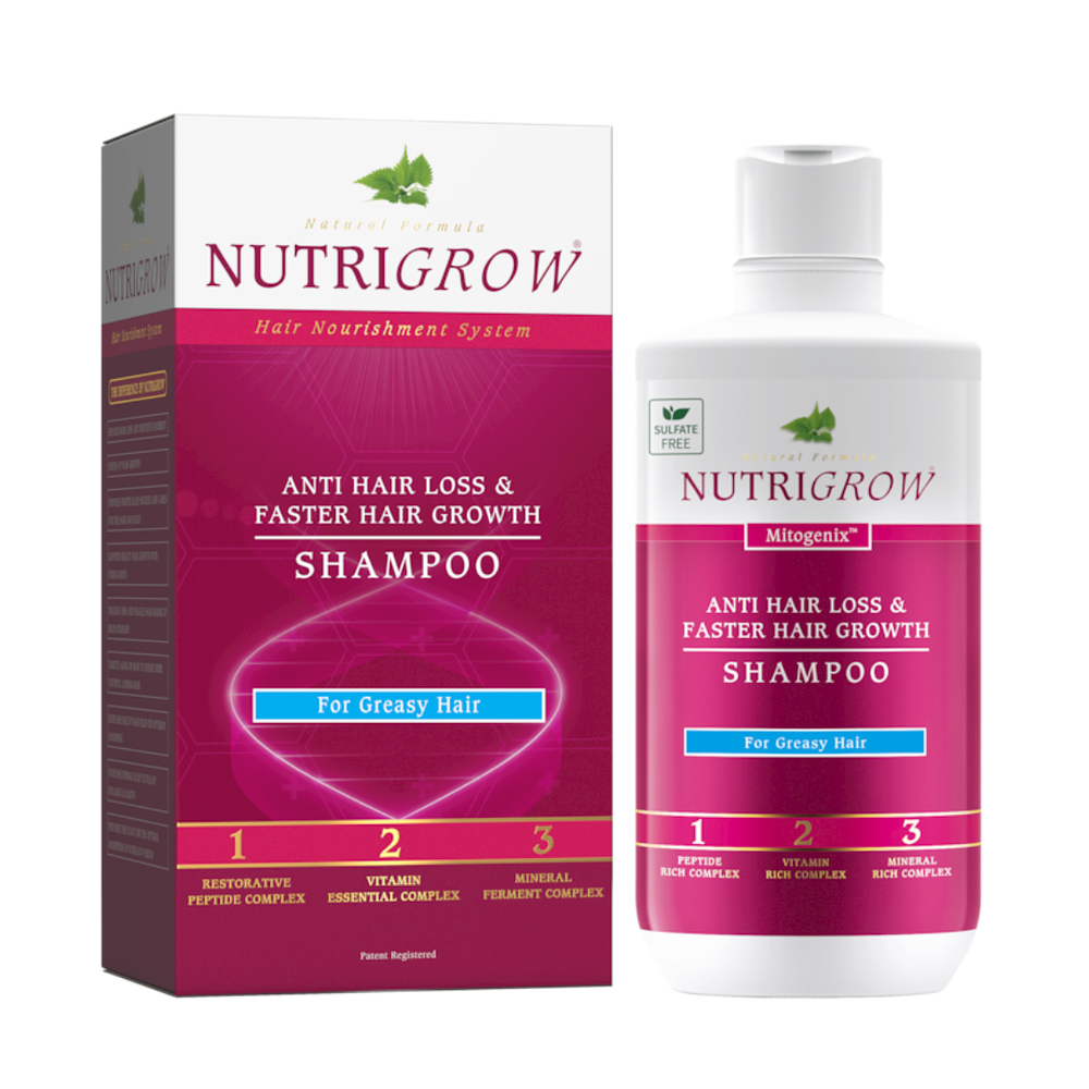 Nutrigrow Shampoo Anticaída para Cabello Graso