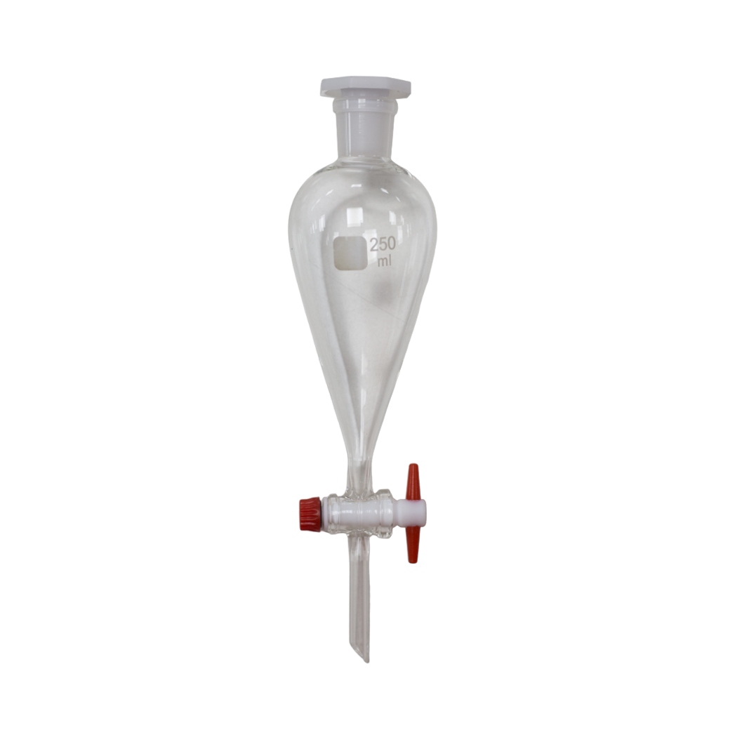 Embudo de Decantación con Llave de Teflón - 250 mL
