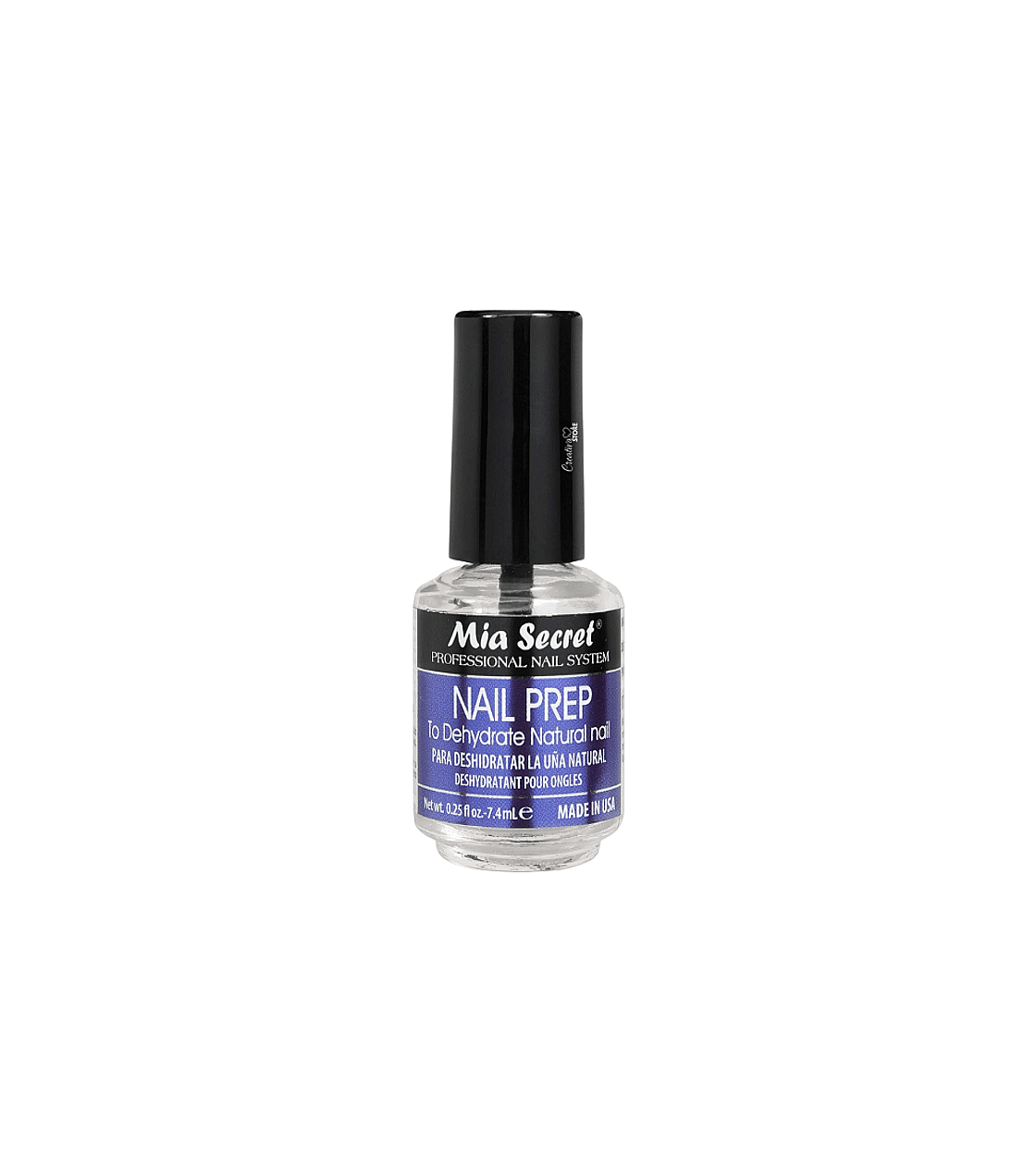 Nail prep Mia secret.