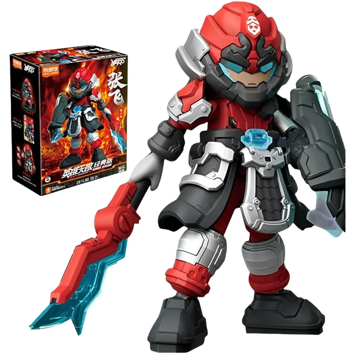 Blokees Figures | Hero Spire Armor Version | 15 Zhang Fei