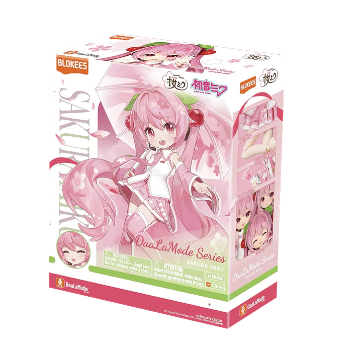 Blokees Figures | Hatsune Miku | DaaLaMode Series | Sakur...
