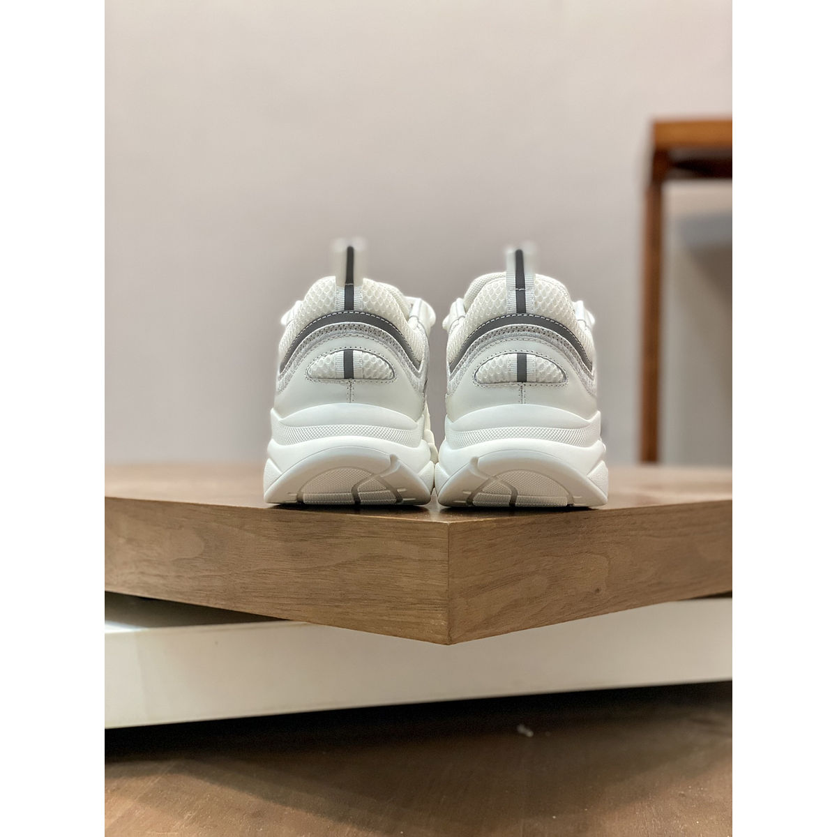 Dior B22 White Silver