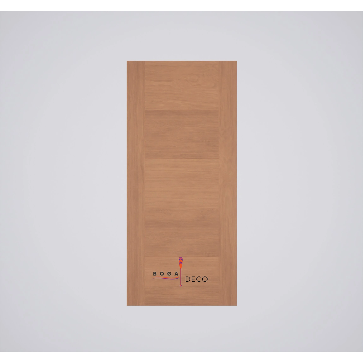 Puerta Interior Capri Enchapada Lisa Relleno Honey Comb