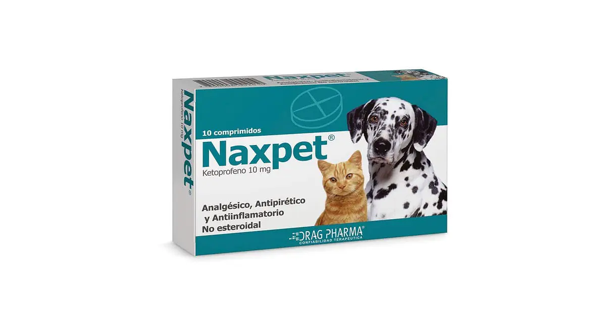 Naxpet Perros y Gatos Analgésico, Antipirético y Antiinfl...