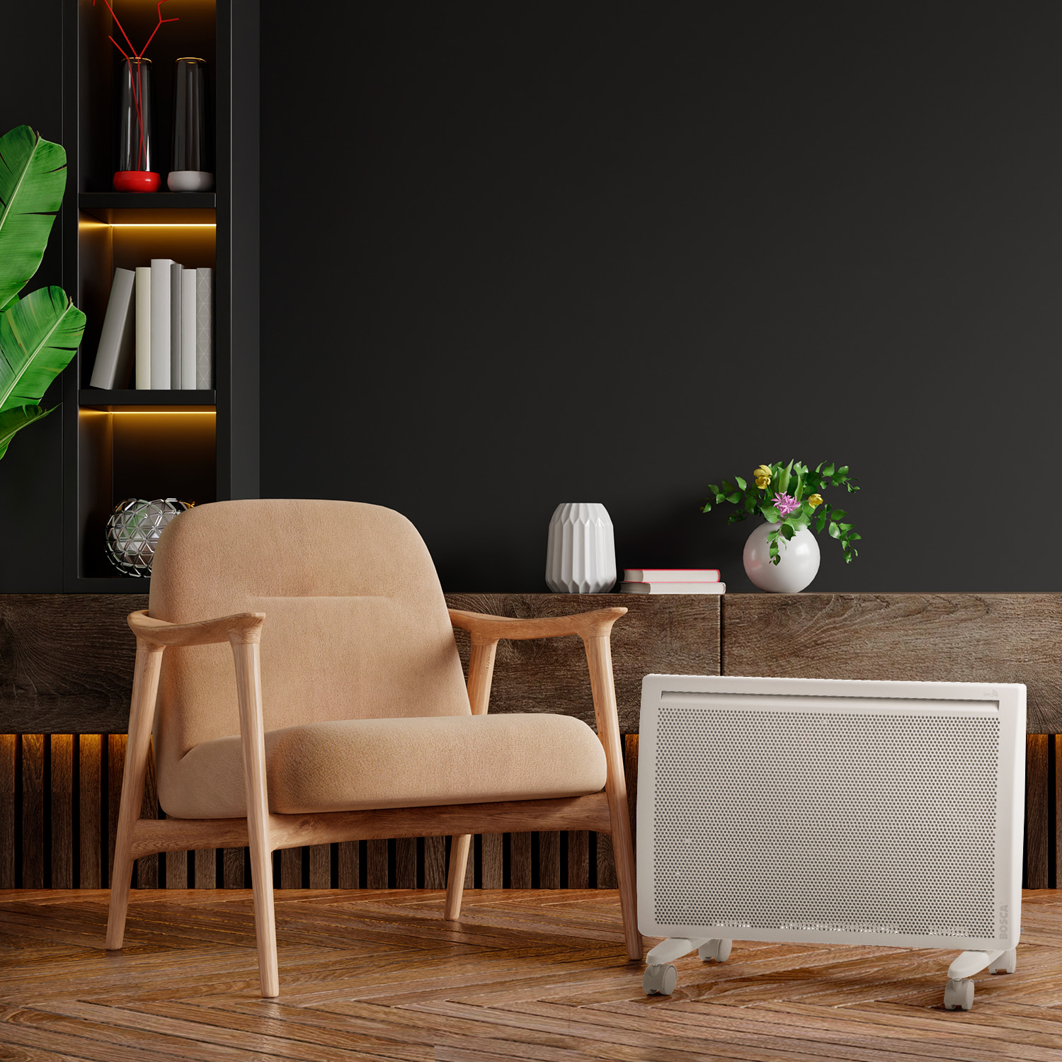 Calefactor Electrico Thelios Wifi 1500 Radiante