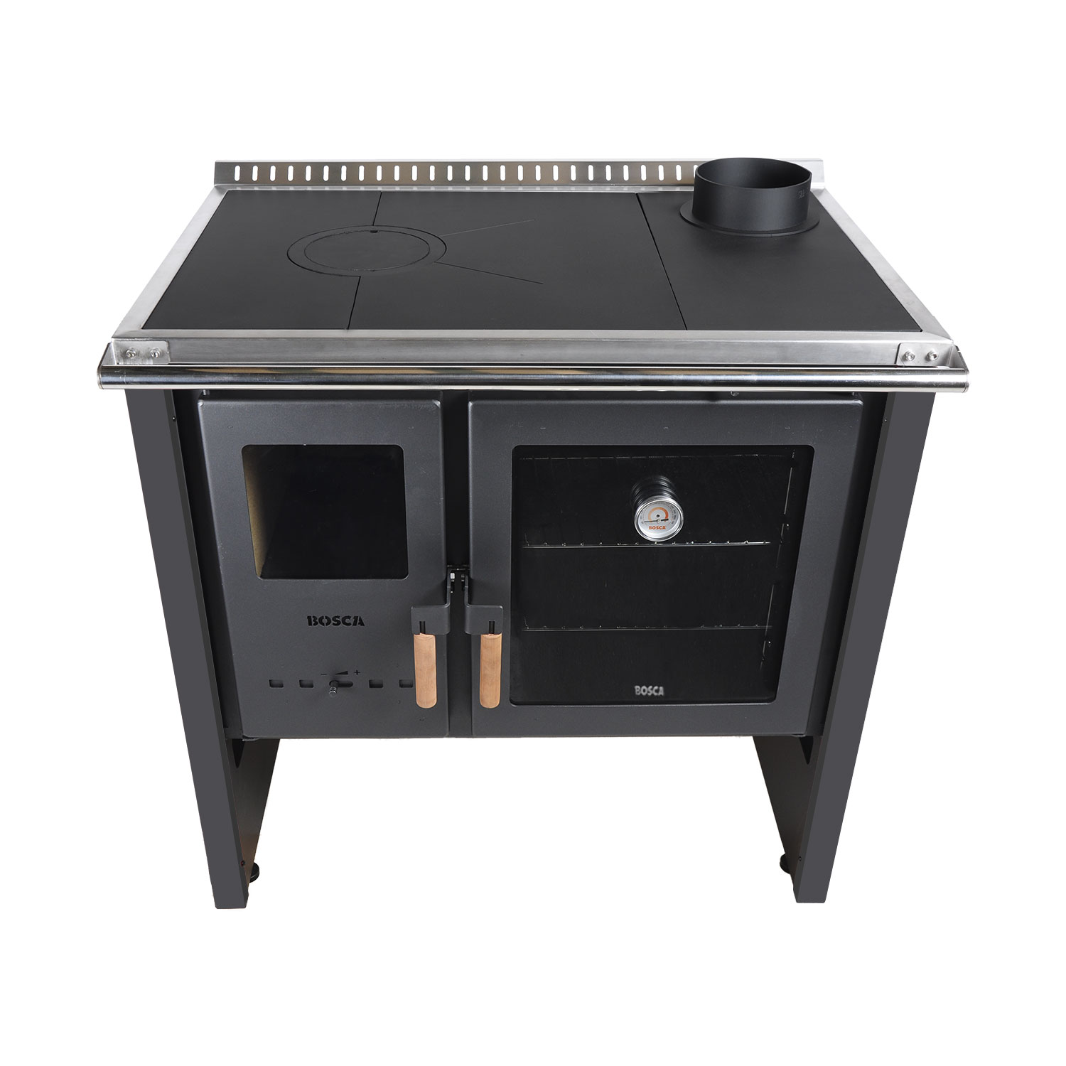 Cocina a Leña Bosca Hestia 90 Charcoal