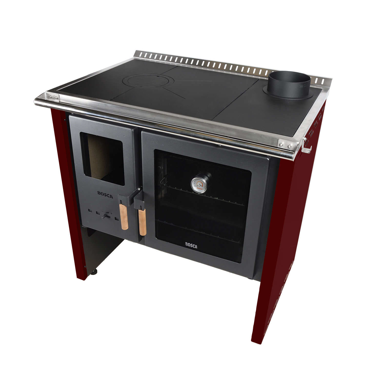 Cocina a Leña Bosca Hestia 90 Burdeo