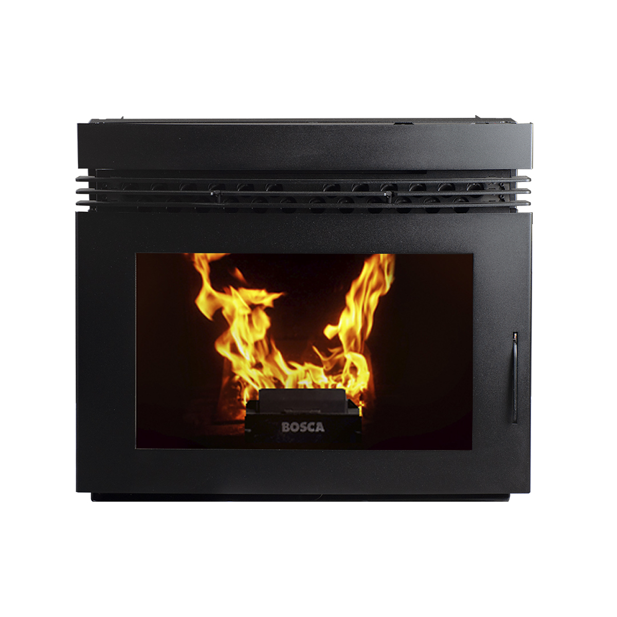 Chimeneas a pellet y leña Bosca